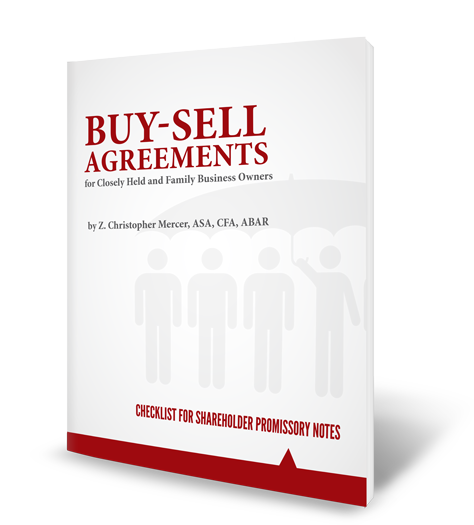 Buy-Sell Agreement Checklist for Shareholder Promissory Notes | Chris ...